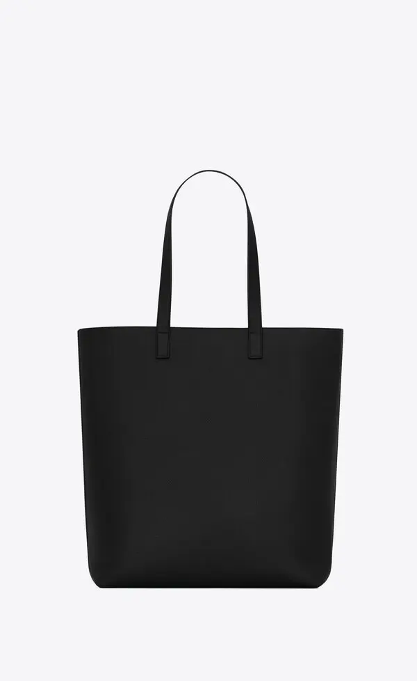 Saint Laurent Logo Detailed Tote Bag - Black