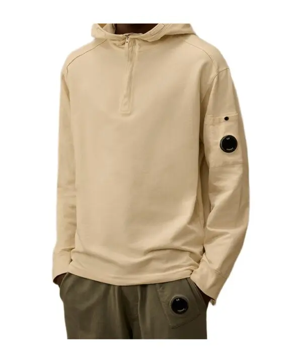 C.P. COMPANY Half Zip Lens Sweatshirt