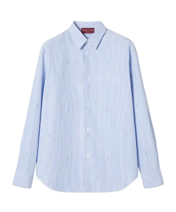 Gucci Striped Poplin Shirt