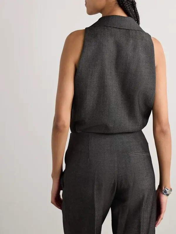 Christopher Esber Facile Collared Jumpsuit