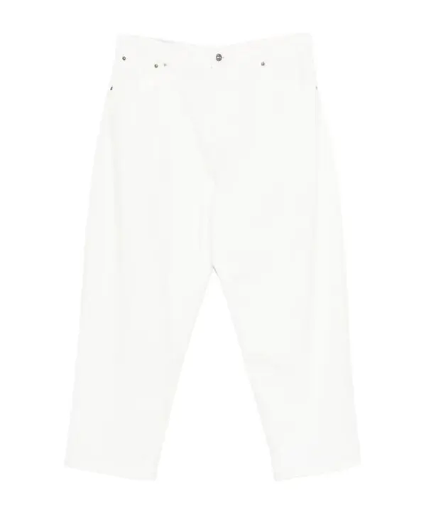 DONDUP Anthony Cropped Denim Jeans - White