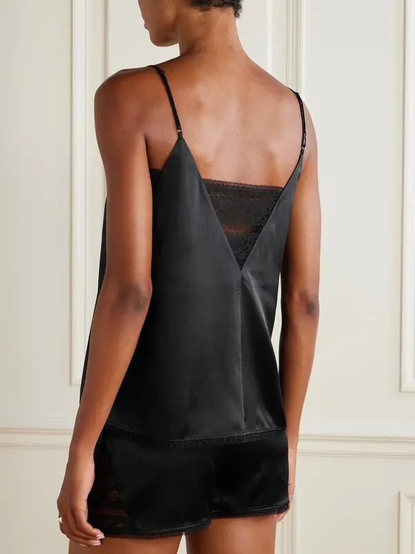ERES Pensée Lace-trim Silk Camisole