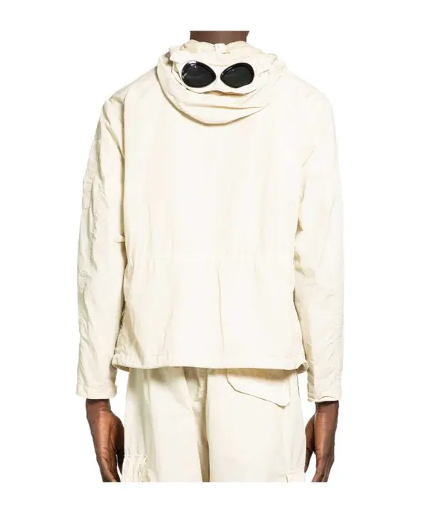 C.P. COMPANY Flat Nylon Goggle Hooded Jacket