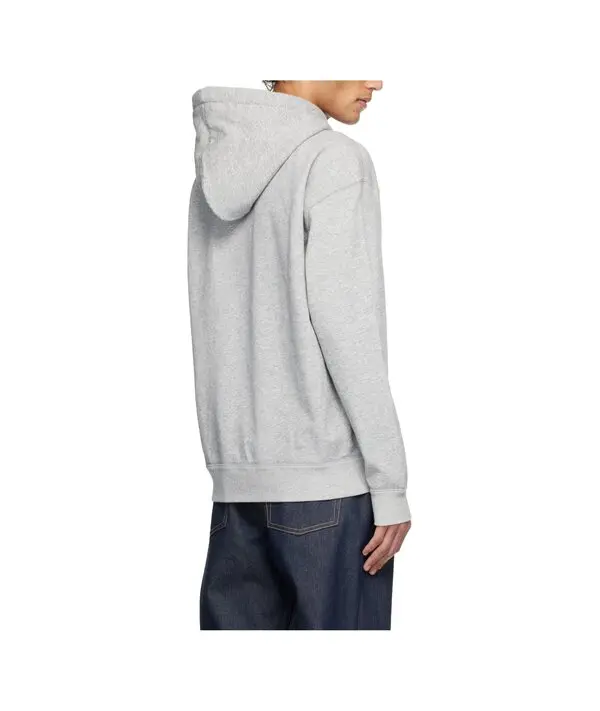 Isabel Marant Étoile Logo Detail Hoodie - White