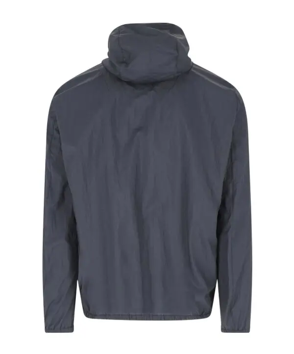 Herno Zip-up Hooded Jacket - Black