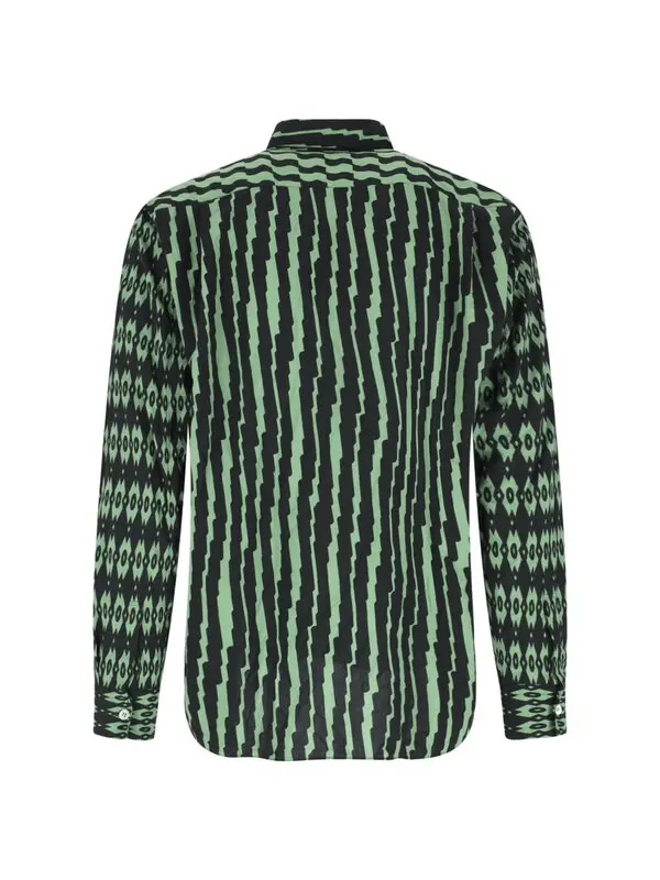 Comme Des Garçons Wavy Pattern Shirt