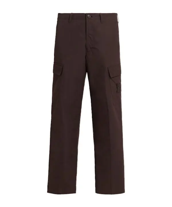 Stone Island Weatherproof Cotton Canvas Cargo Pants