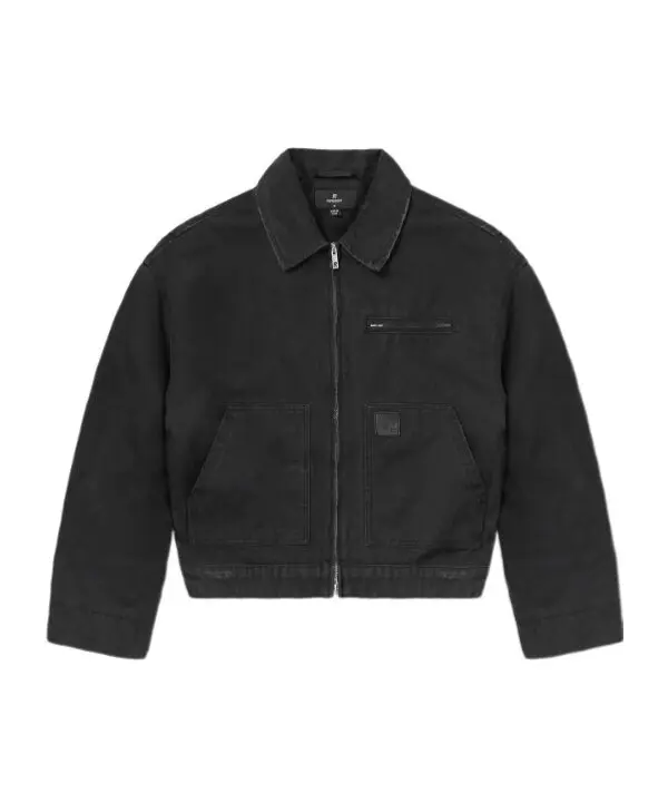 REPRESENT Worker Long-slevee Jacket - Washed Black