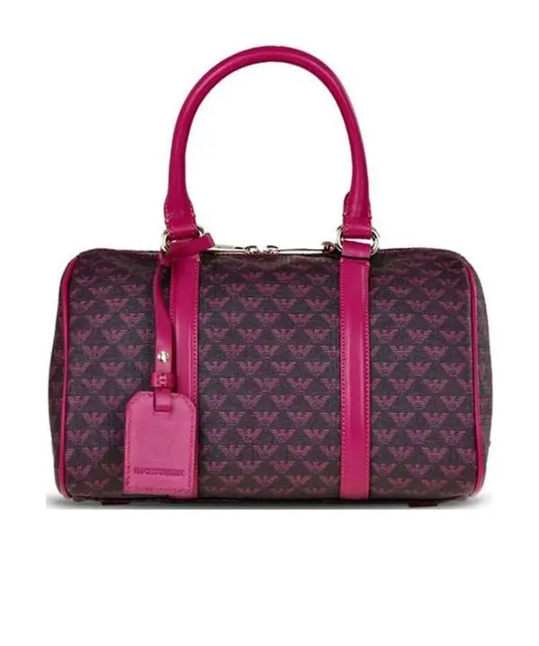 Emporio Armani Monogram Top Handle Handbag