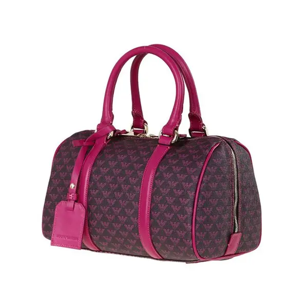 Emporio Armani Monogram Top Handle Handbag