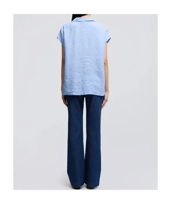 Aspesi Sleeveless Top With V-neck And Stitching Details
