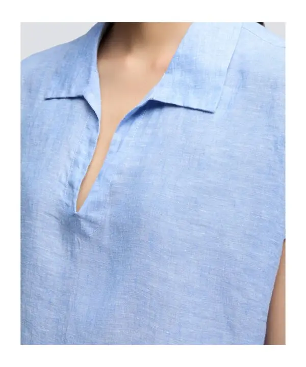 Aspesi Sleeveless Top With V-neck And Stitching Details