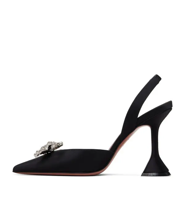 Amina Muaddi Rosie Sling Pointed-toe High-heeled Sandals