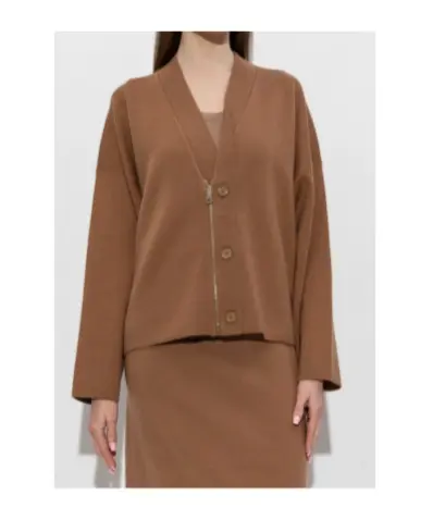 Fabiana Filippi V-neck Zip-up Knitwear