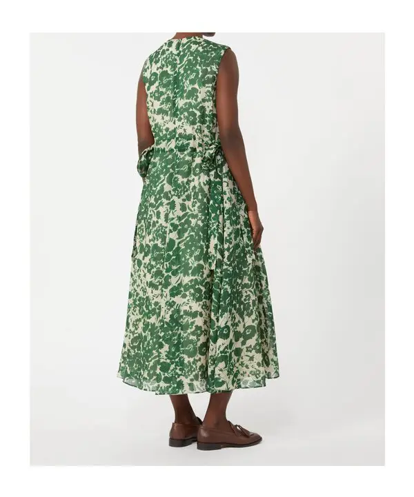Max Mara Alibi Floral Sleeveless Dress - Green