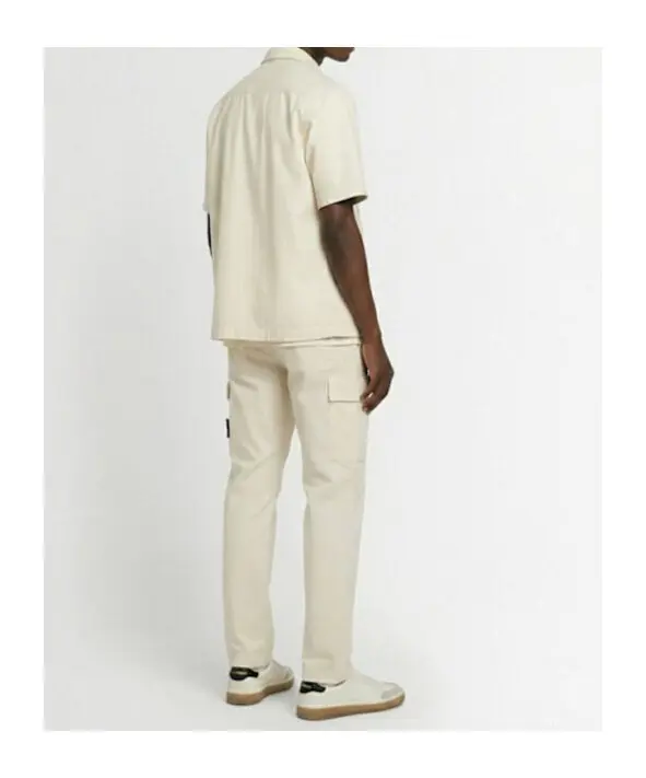 Stone Island Stretch Cotton Twill Shirt