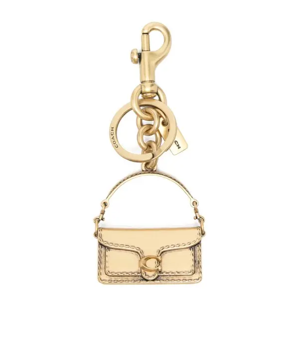 COACH Tabby Bag Charm - Brass