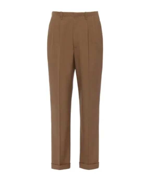 MAISON MARGIELA Pleated Front Straight-leg Trousers - Green