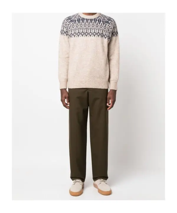 Brunello Cucinelli Patterned Knitted Crewneck Jumper