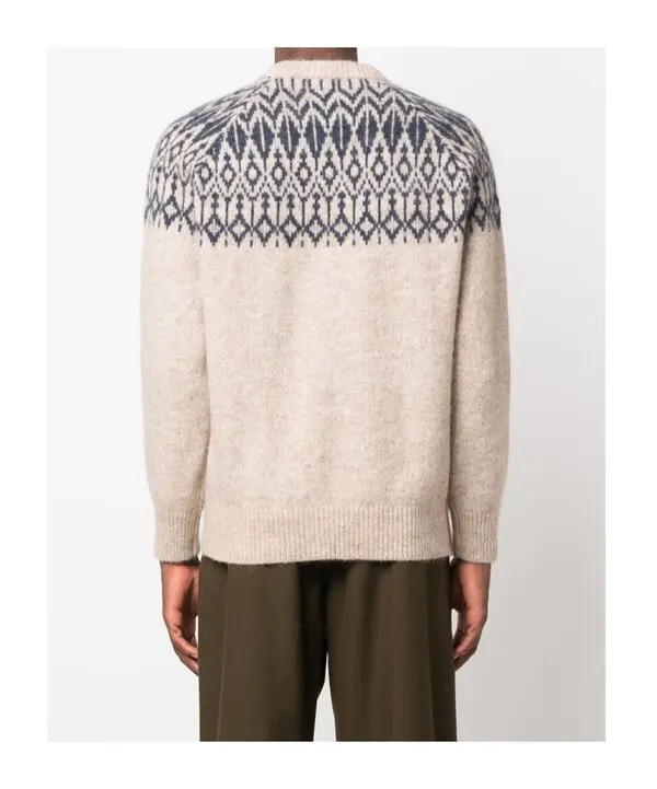 Brunello Cucinelli Patterned Knitted Crewneck Jumper