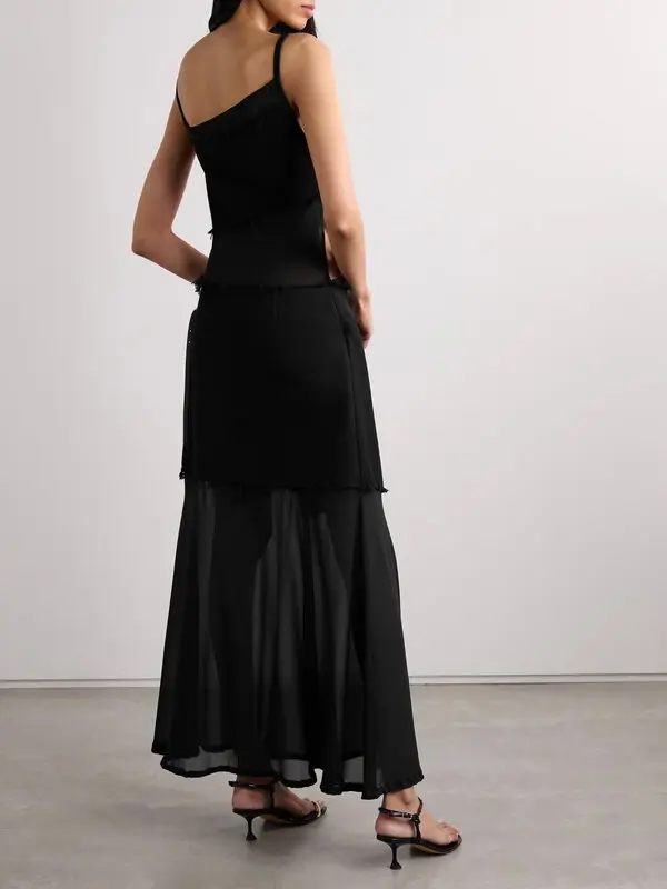 Proenza Schouler Dani Patchwork Maxi Dress