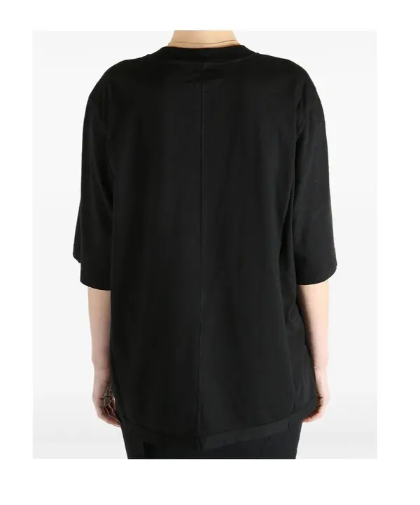 Rick Owens Oversize Crewneck T-shirt - Black