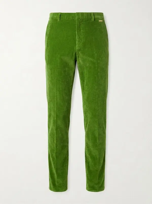 Gucci Slim Fit Corduroy Trousers
