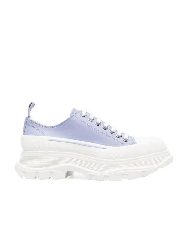 Alexander McQueen Tread Slick Chunky Sneakers - White