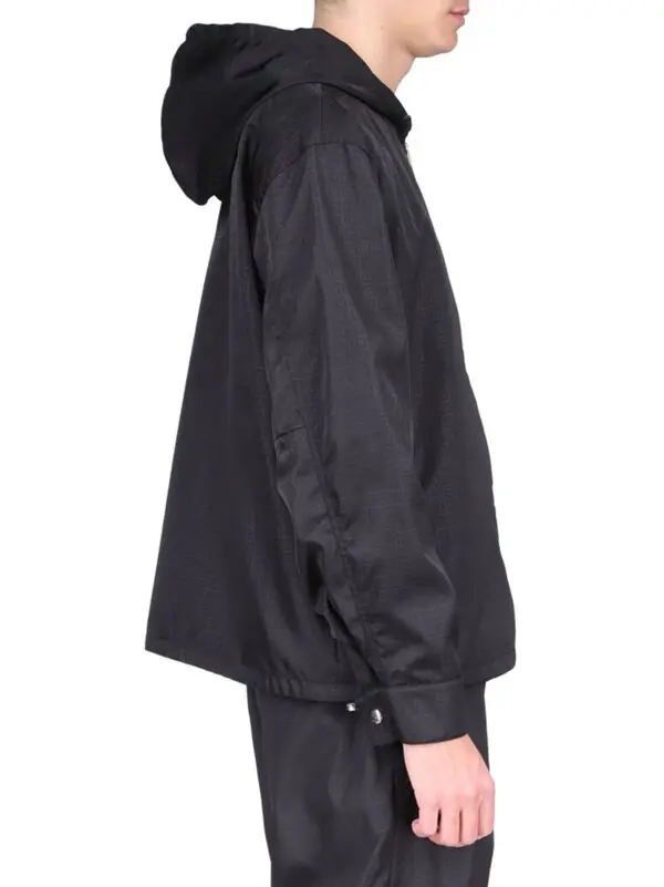Givenchy 4g Motif Hooded Jacket