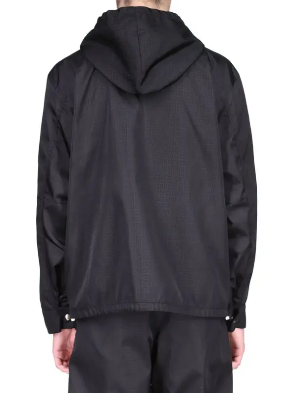 Givenchy 4g Motif Hooded Jacket