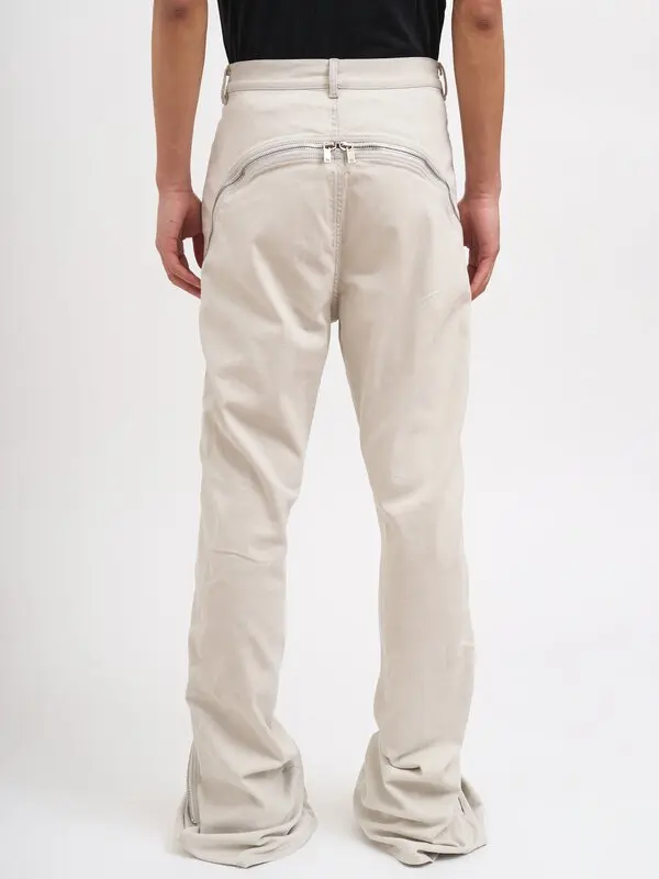 Rick Owens Side Zip Jeans - Latte
