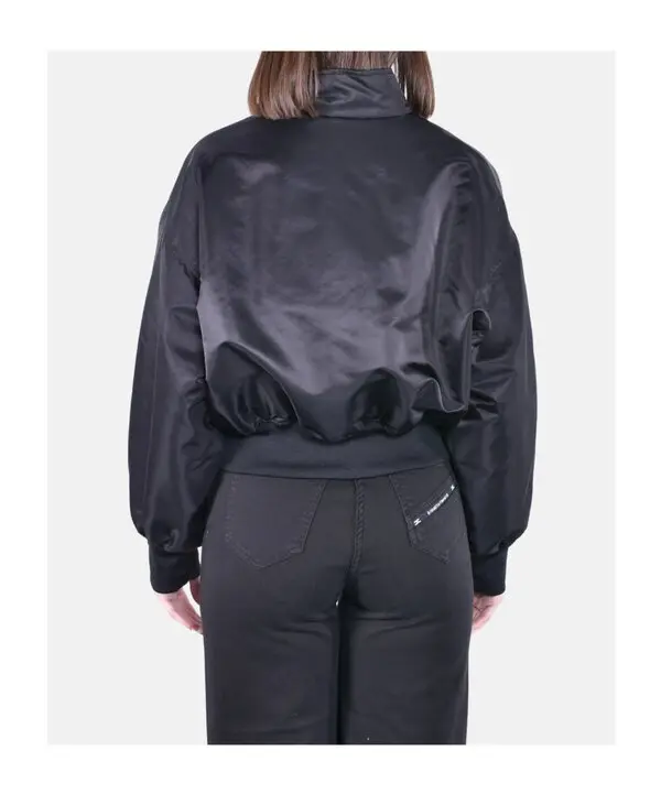 Elisabetta Franchi High Collar Bomber Jacket