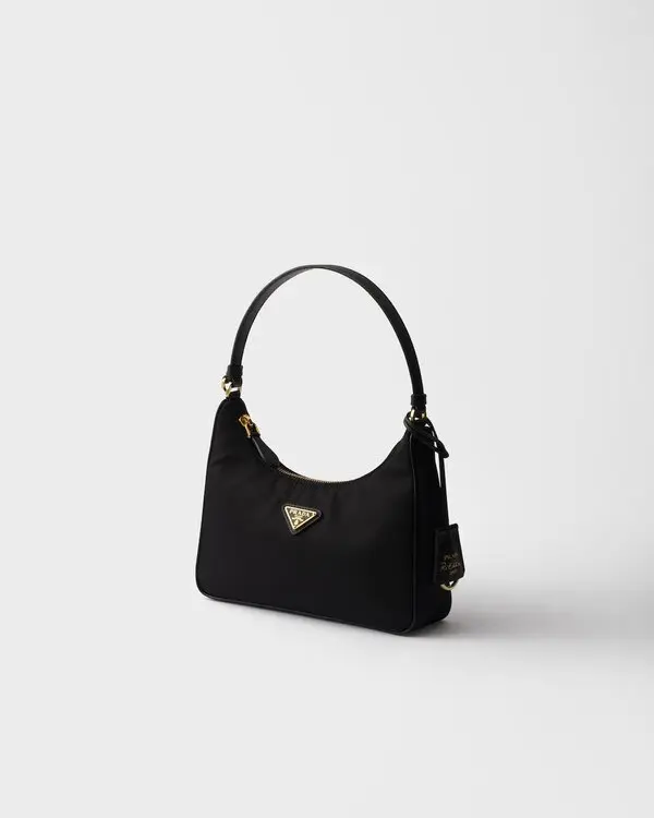 Prada Re-edition 2005 Recycled Nylon Mini Handbag - Black