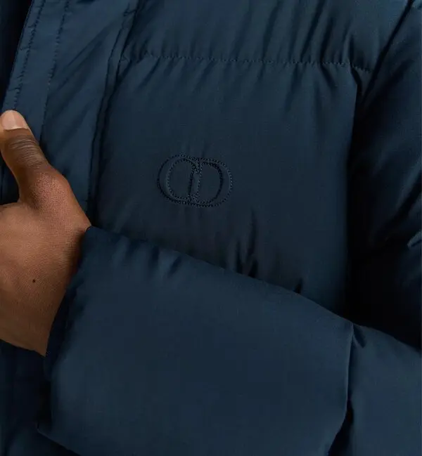 Dior Cd Icon Hooded Quilted Down Jacket