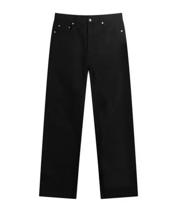 Rick Owens Wide Leg Trousers - Black