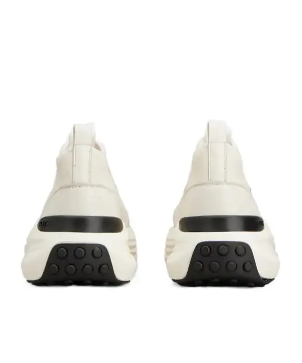 TOD'S Logo Detailed Lace-up Sneakers - Off White