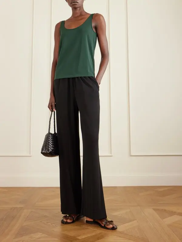 ERES Anaë Scoop Neck Top - Green
