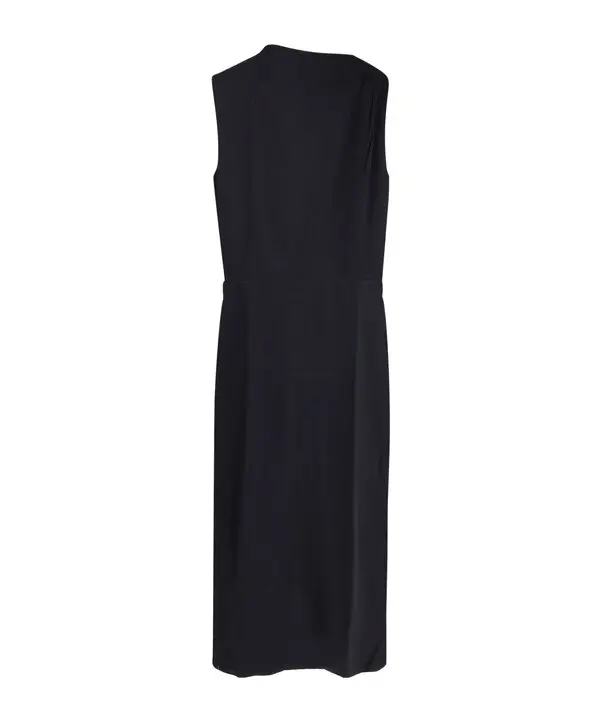 Soeur Gemma Asymmetrical Sleeveless Dress - Black