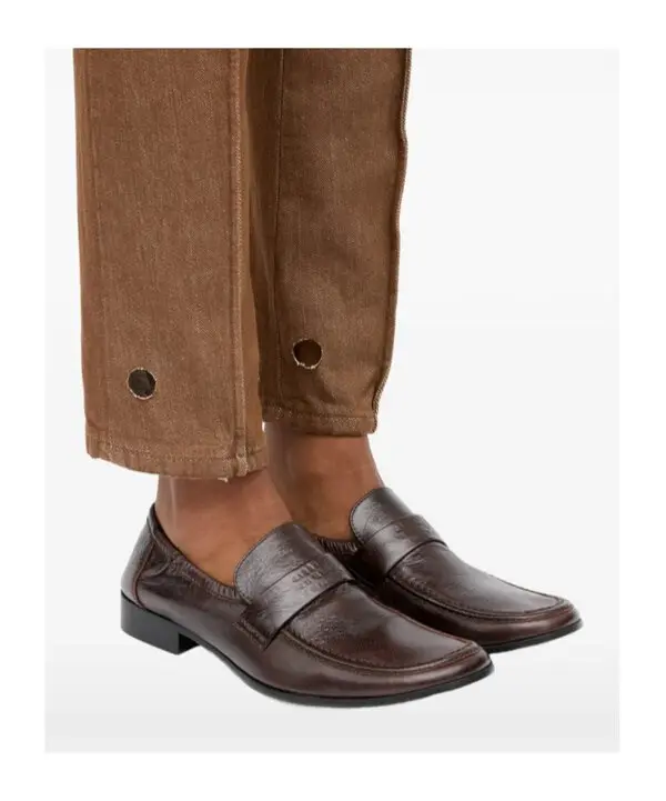 MAISON MARGIELA Penny Strap Slip-on Ballet Flats