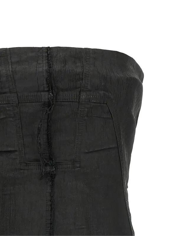 Rick Owens Off-the-shoulder Bustier Top
