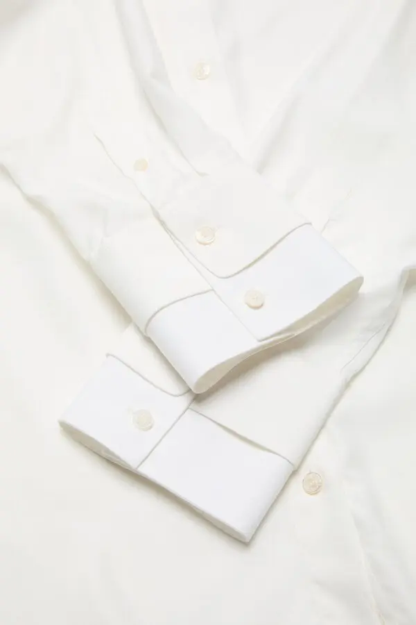 Acne Studios Layered Button-up Shirt - White