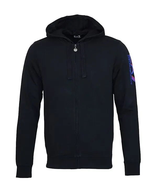 EA7 Hooded Zip-up Casual Jacket