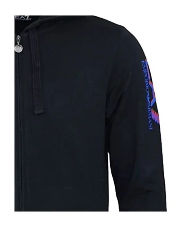 EA7 Hooded Zip-up Casual Jacket