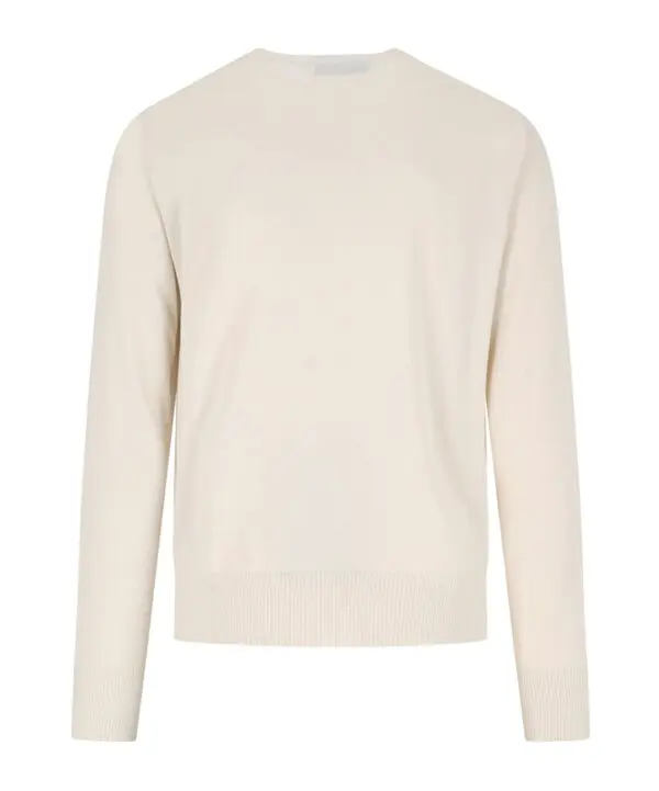 VIVIENNE WESTWOOD Orb Logo Knitted Sweater - White