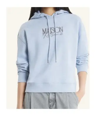 Maison Kitsuné Embroidered Logo Hoodie