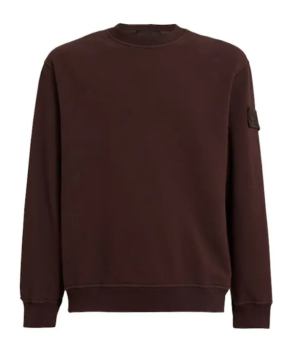 Stone Island Cotton Blend Sweatshirt