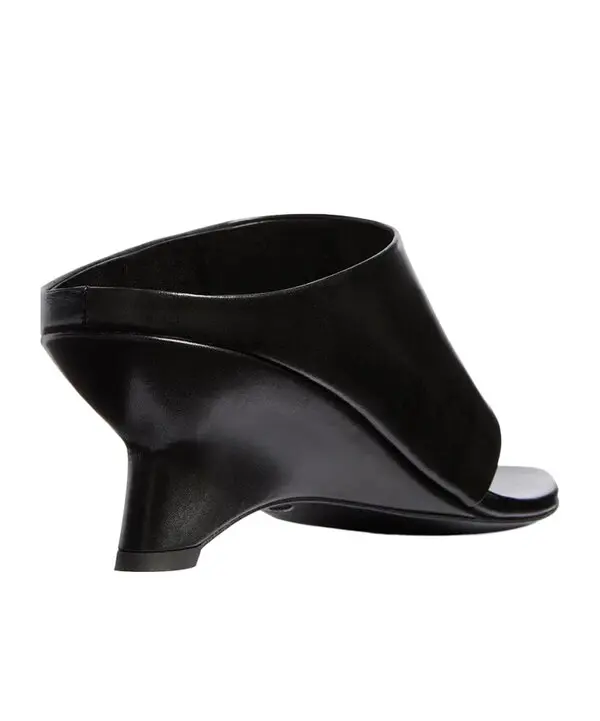 Khaite Marlow 55 Thong Mules - Black