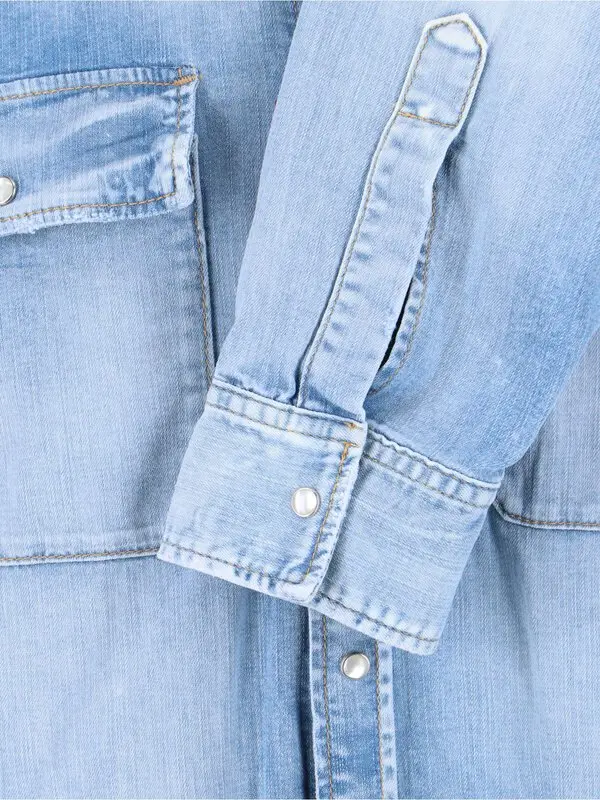 Dsquared2 Long Sleeved Denim Shirt