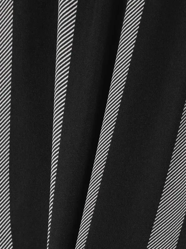 ANINE BING Wide-leg Striped Pants