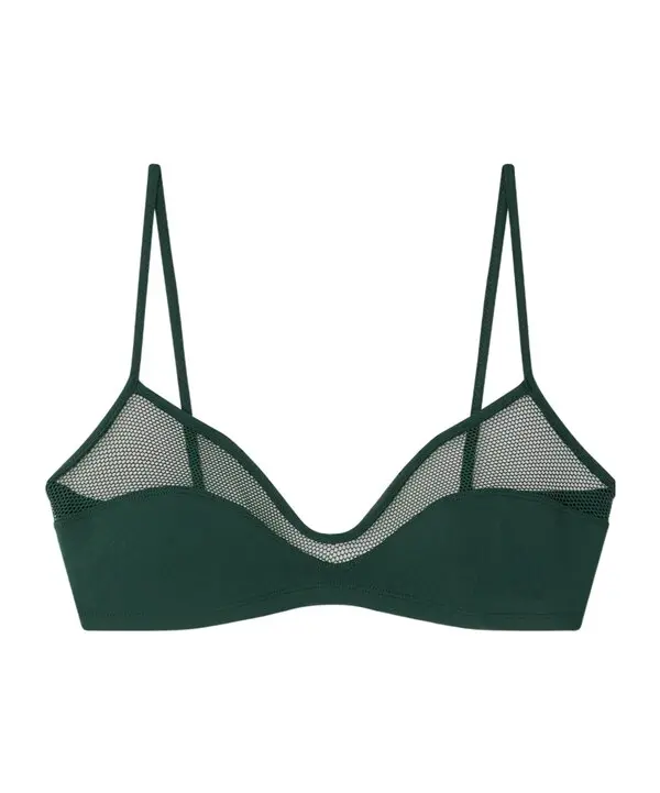 ERES Complice Triangle Bikini Top - Green